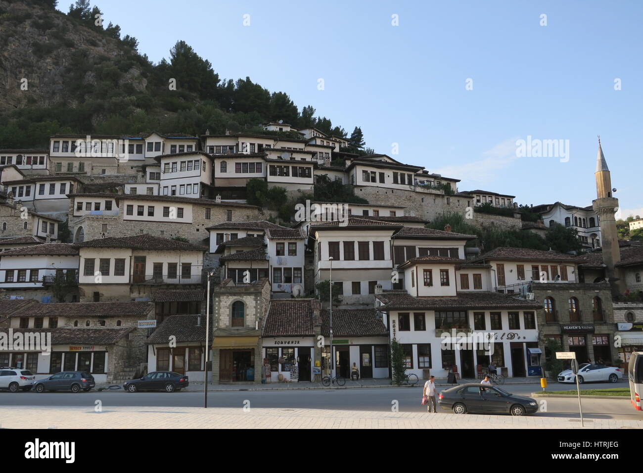 Berat is town, municipality located in south-central Albania, one of ...