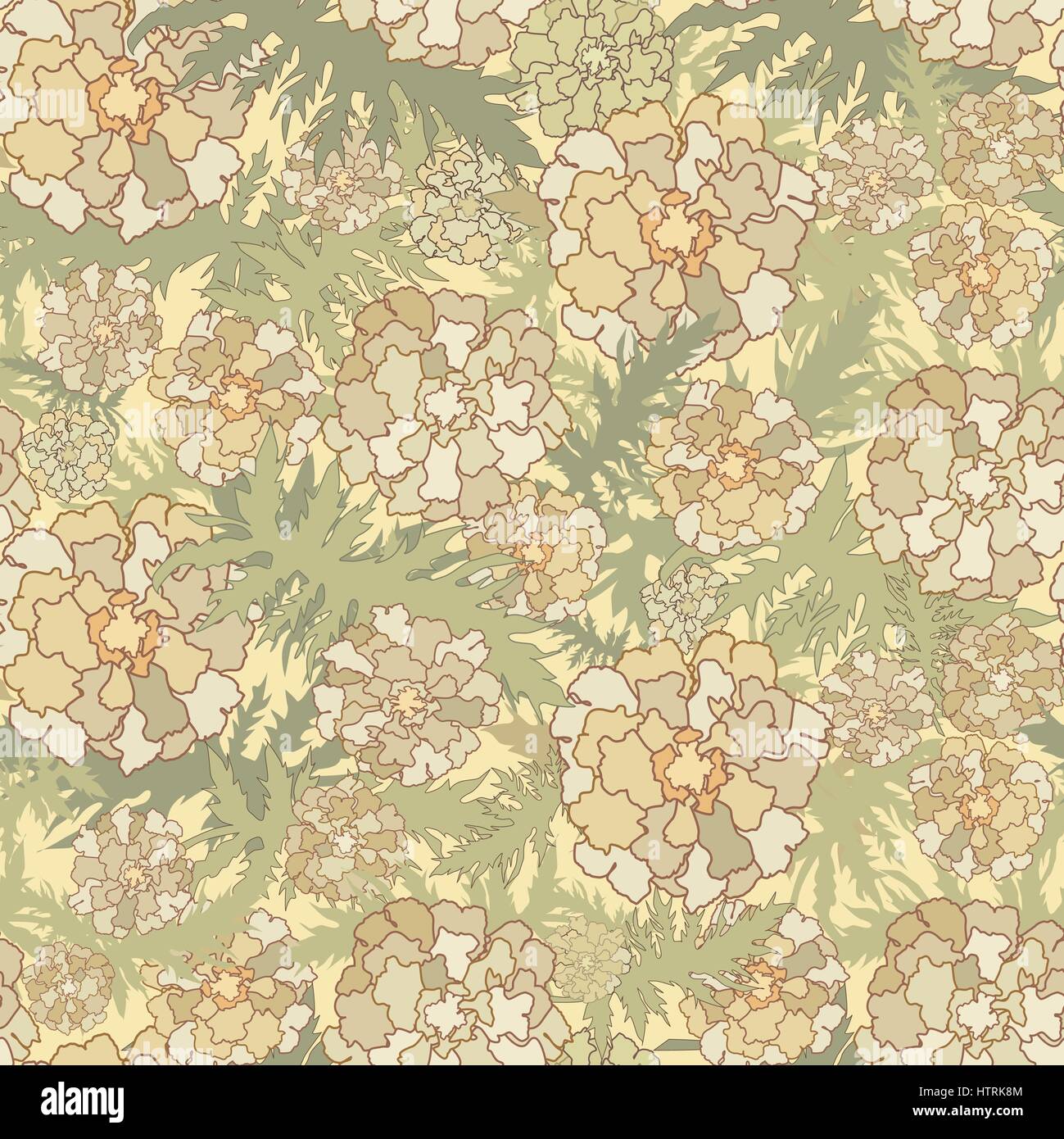 Floral pattern with leaves, Leaf swirl seamless background. Nature ...