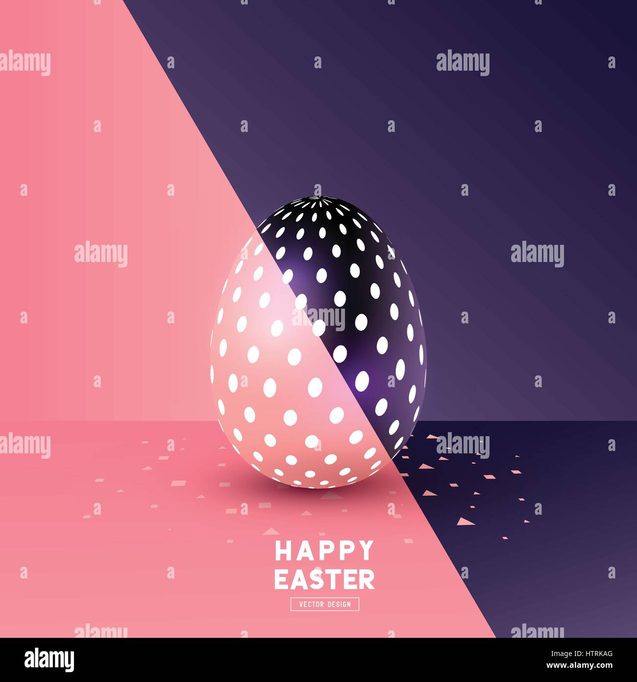 A easter Egg abstract design. Vector illustration Stock Vector Image ...