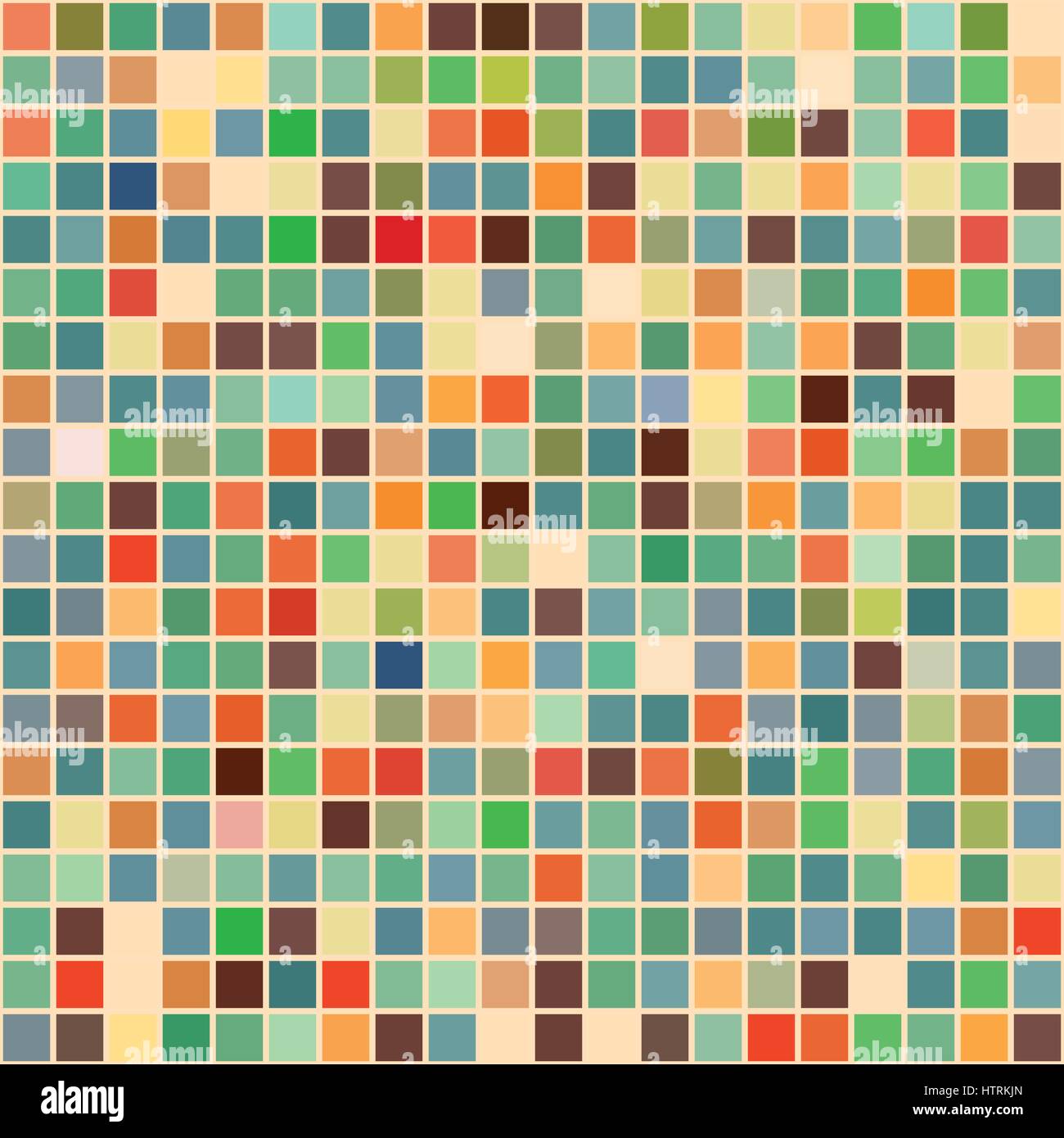 Bright mosaic seamless pattern background square tiles Stock Vector ...