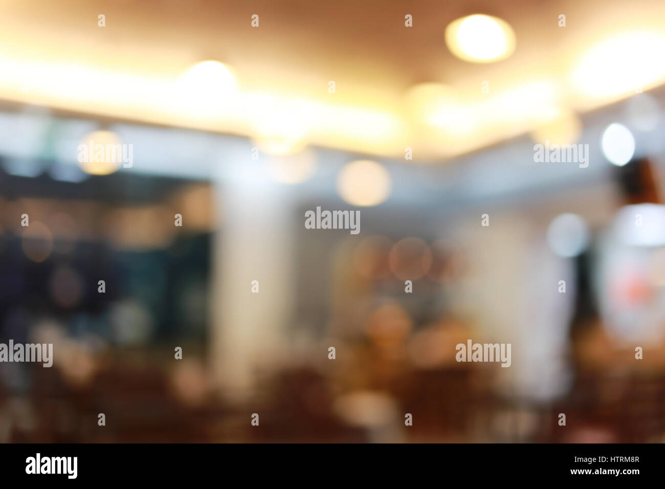 Abstract blur background of Restaurants cafe for design backdrop to ...