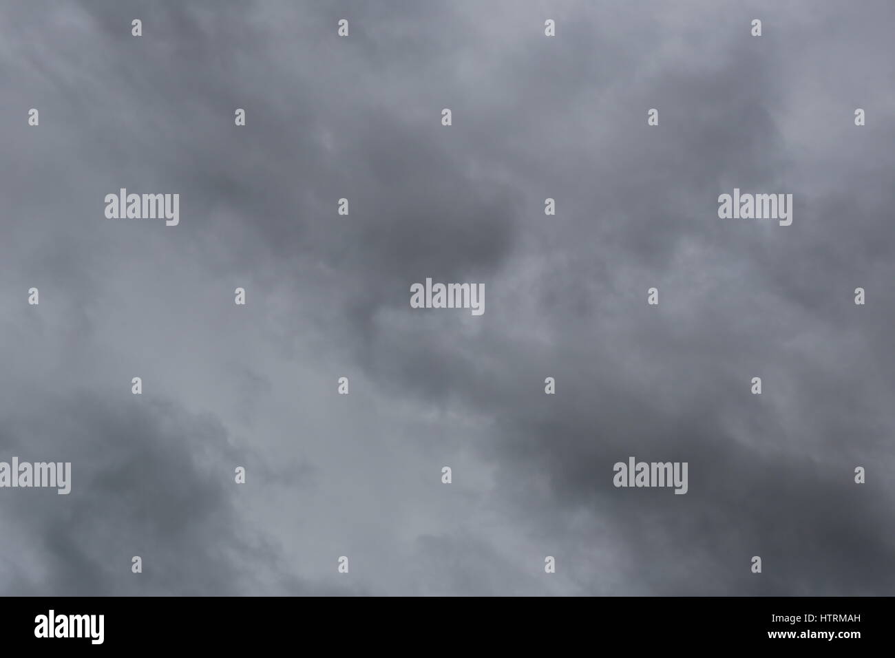 Overcast sky of rain clouds forming in the sky in concept of climate ...