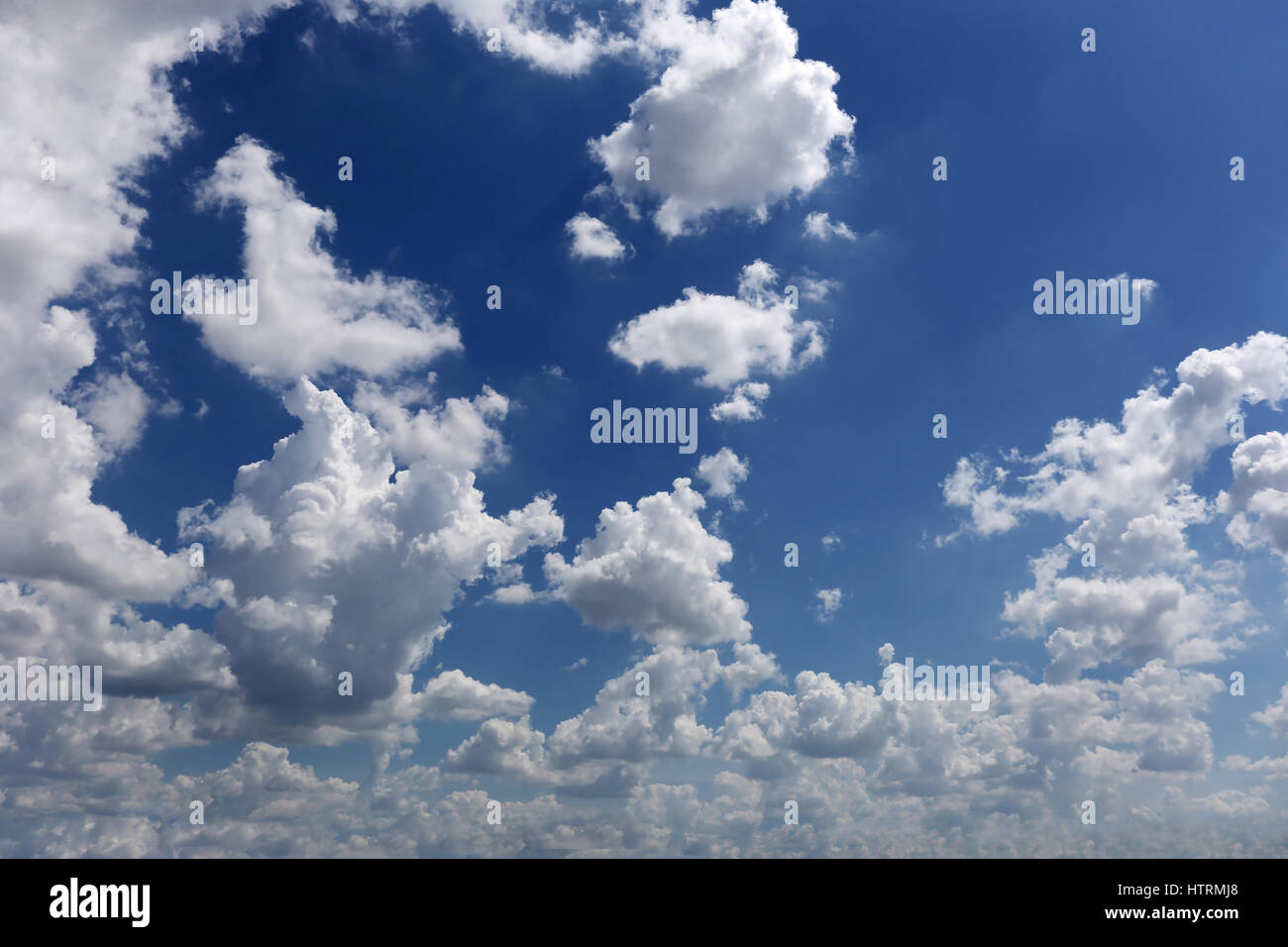 Cloud on blue sky in the daytime of Bright weather for design nature ...