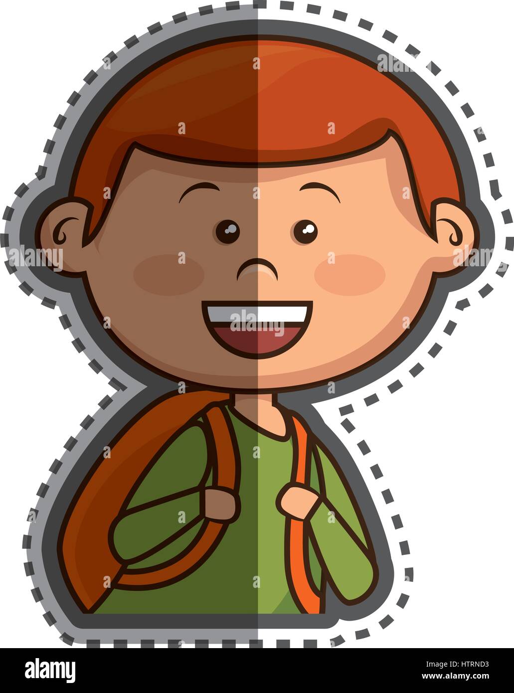 cute little boy character Stock Vector Image & Art - Alamy