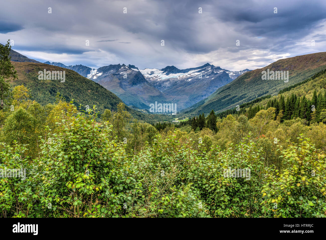 The Sunnmore Alps region in Norway Stock Photo - Alamy