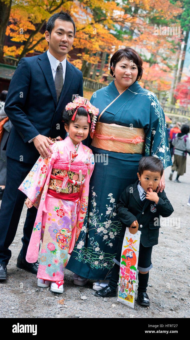 nikko a small town to the north of Tokyo, in Tochigi Prefecture Stock ...