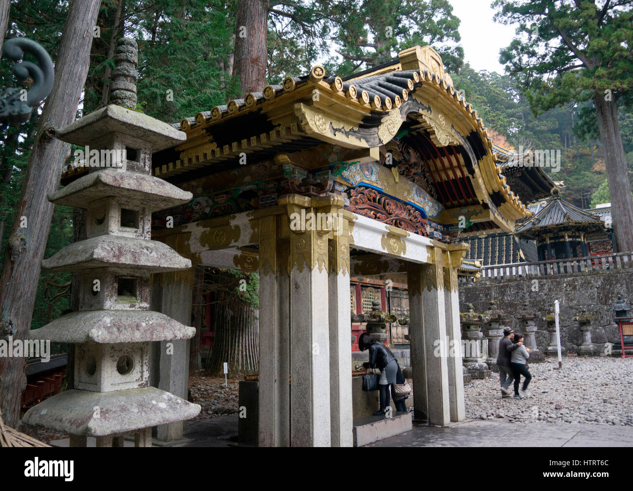 nikko a small town to the north of Tokyo, in Tochigi Prefecture Stock ...