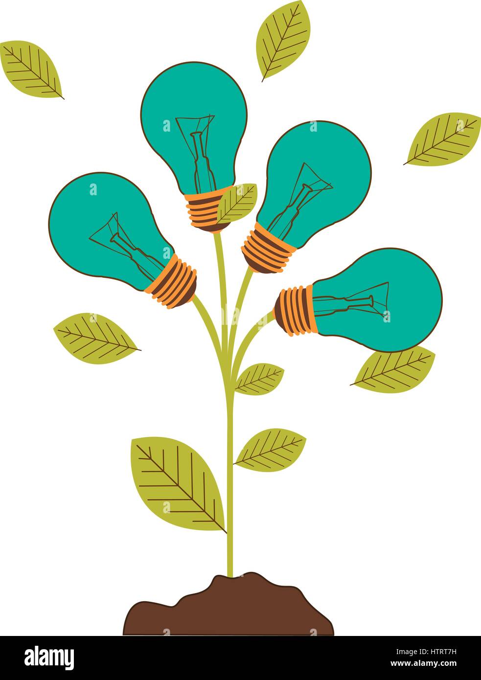 Light filaments Stock Vector Images - Alamy