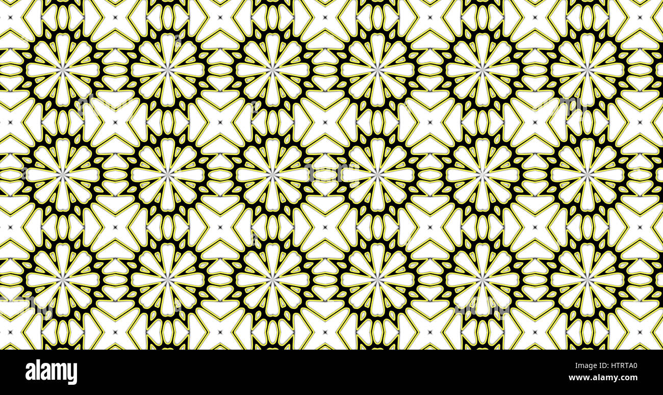Abstract repeating ornate geometric luxury pattern. Stained-glass ...