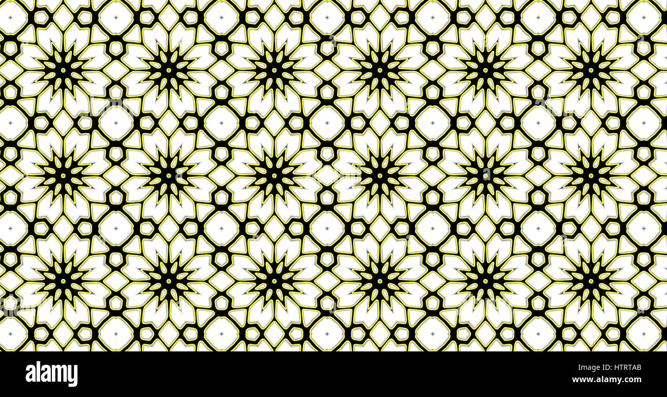 Abstract repeating ornate geometric luxury pattern. Stained-glass ...