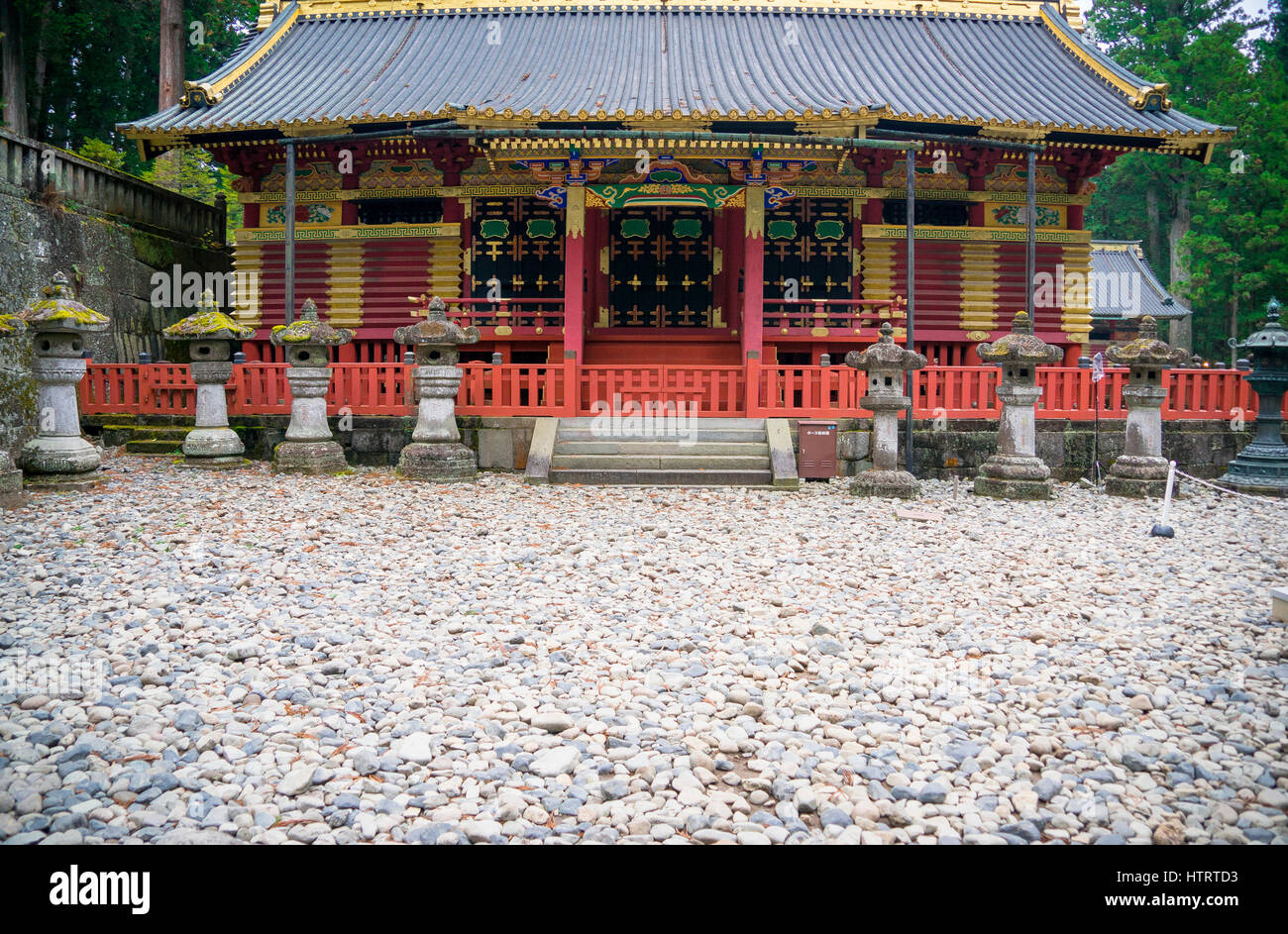 nikko a small town to the north of Tokyo, in Tochigi Prefecture Stock ...