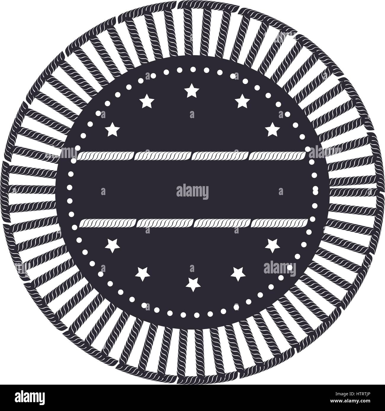 circle seal stamp frame Stock Vector Image & Art - Alamy