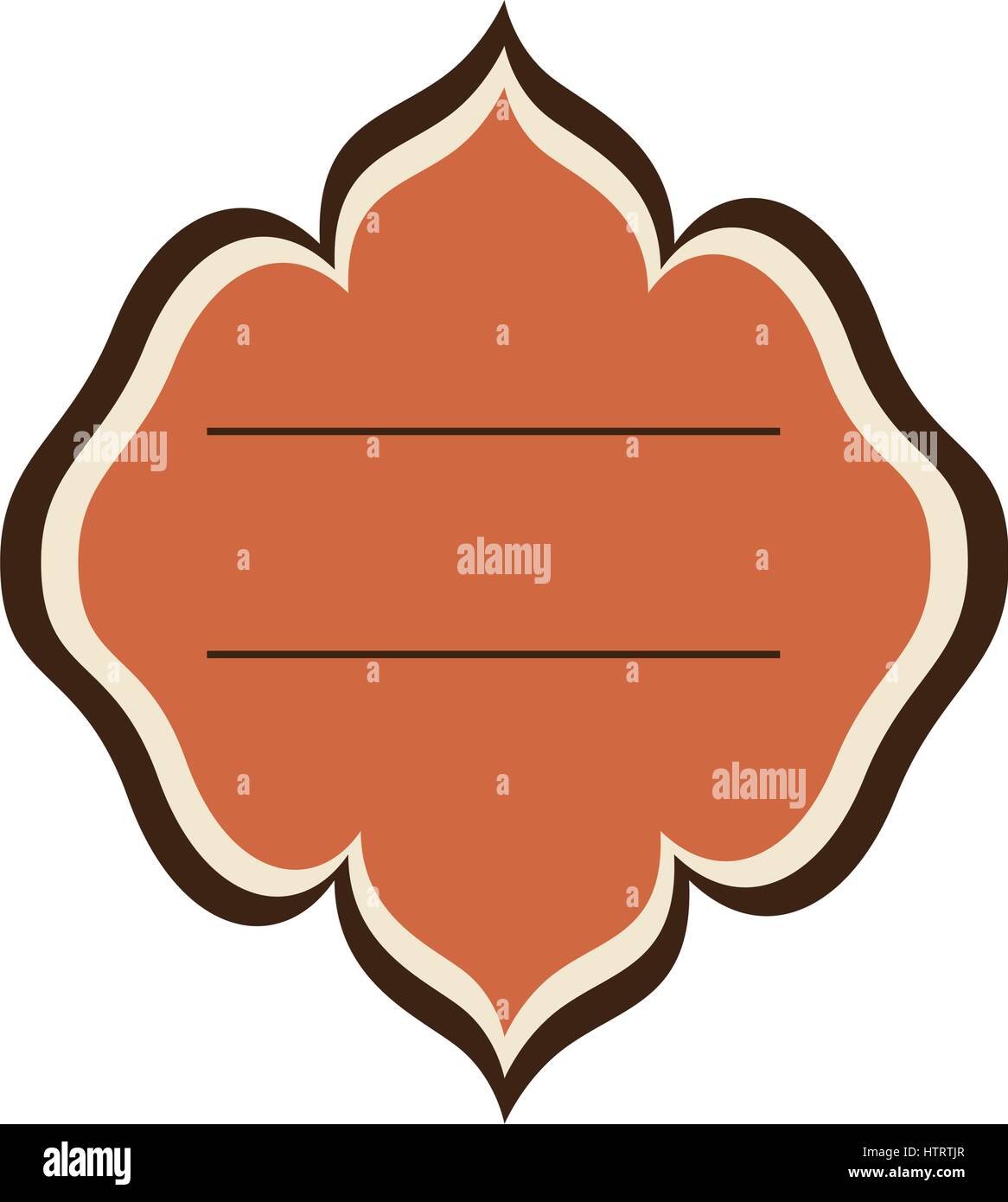 elegant frame emblem icon Stock Vector Image & Art - Alamy