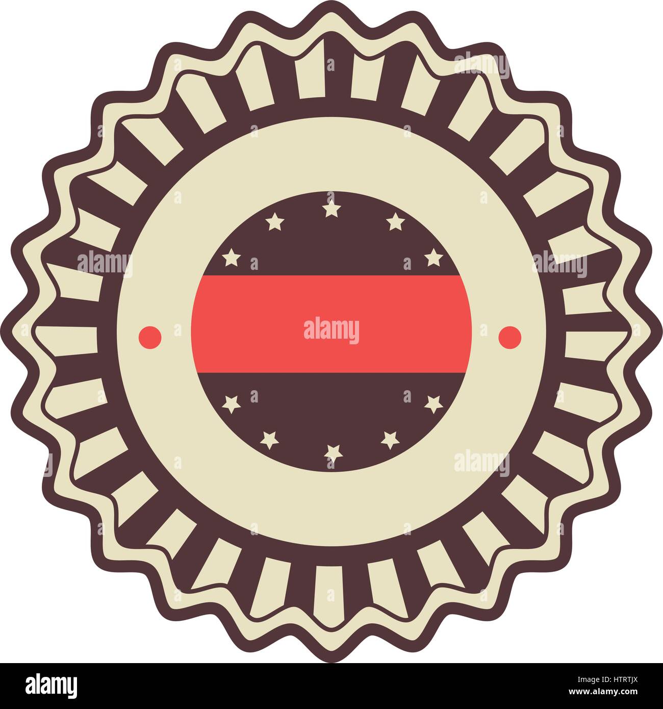 circle seal stamp frame Stock Vector Image & Art - Alamy