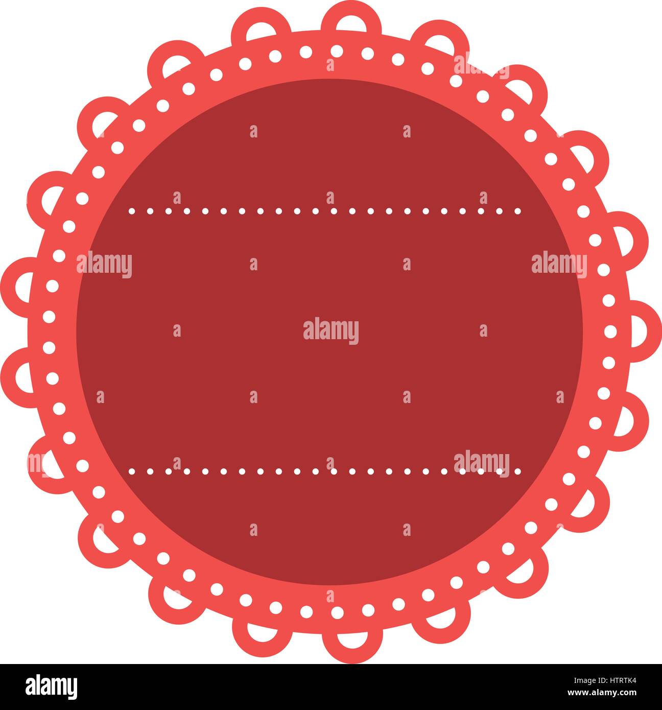 circle seal stamp frame Stock Vector Image & Art - Alamy