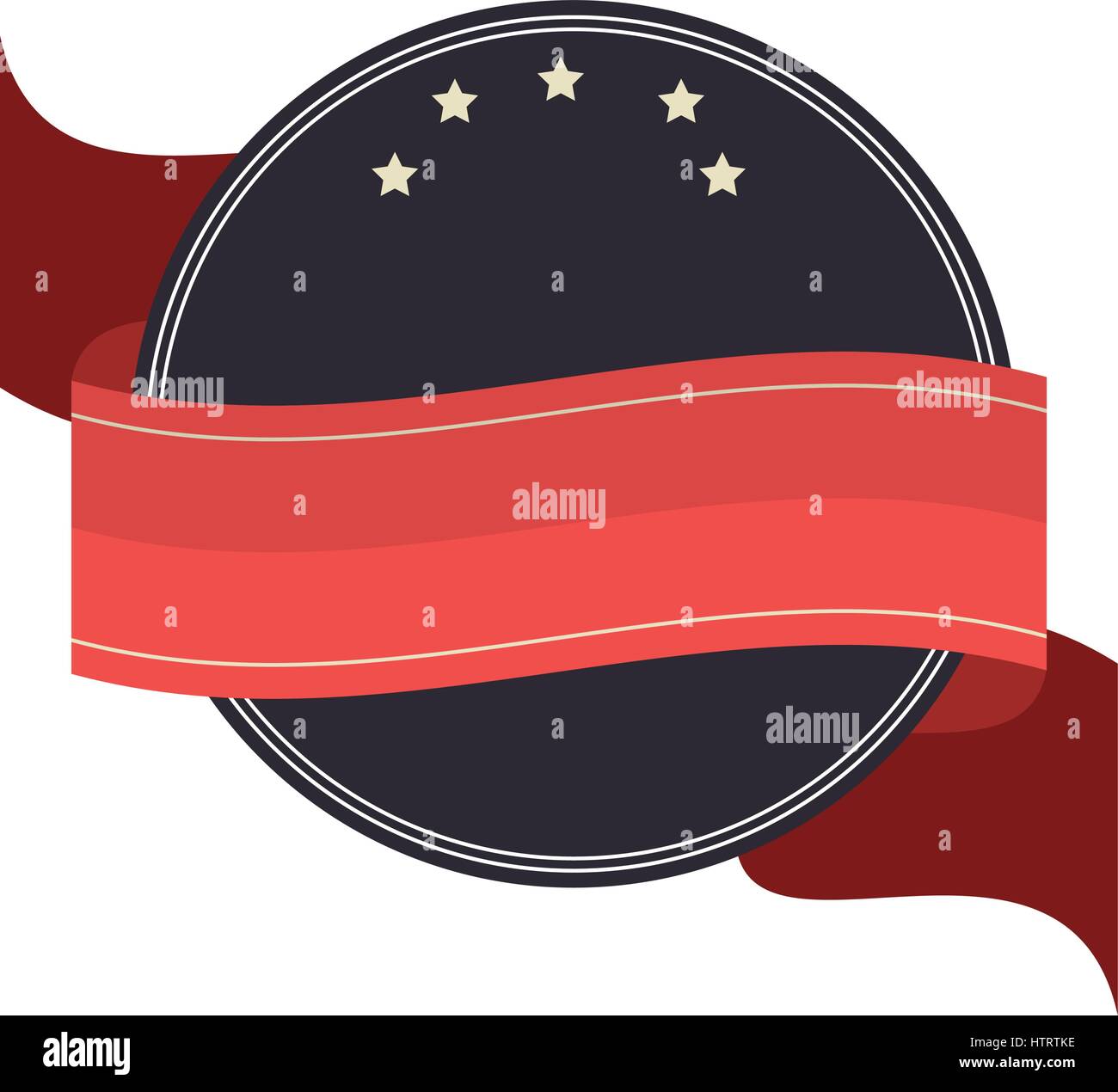 elegant frame with ribbon Stock Vector Image & Art - Alamy