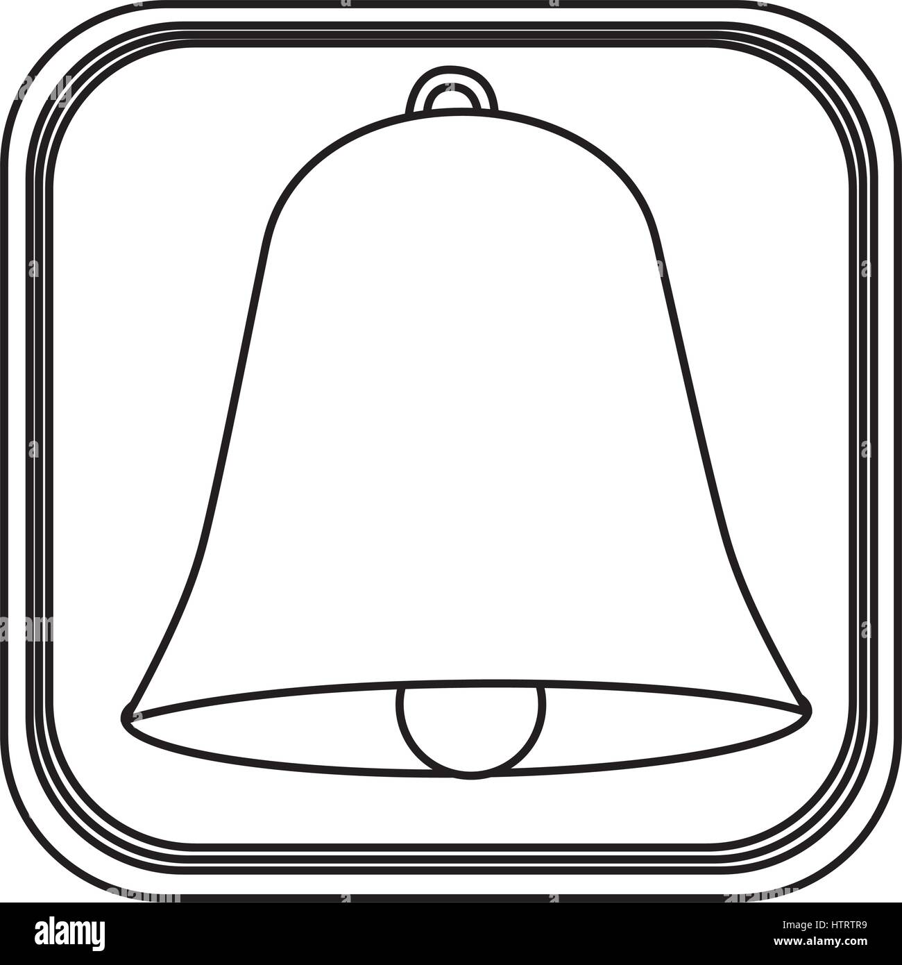 Reminder icon monochrome simple Stock Vector Images - Alamy