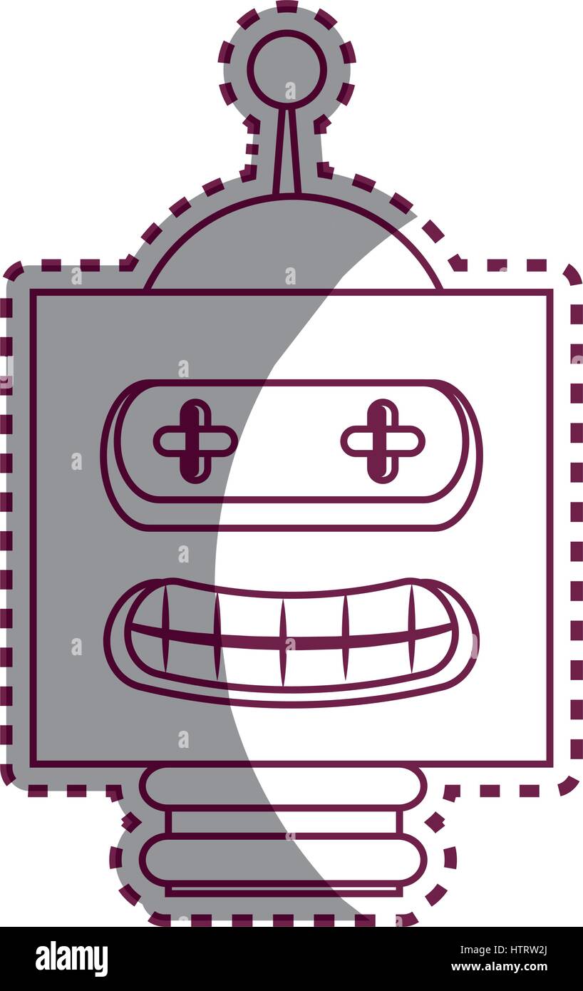 robot electric toy icon Stock Vector Image & Art - Alamy