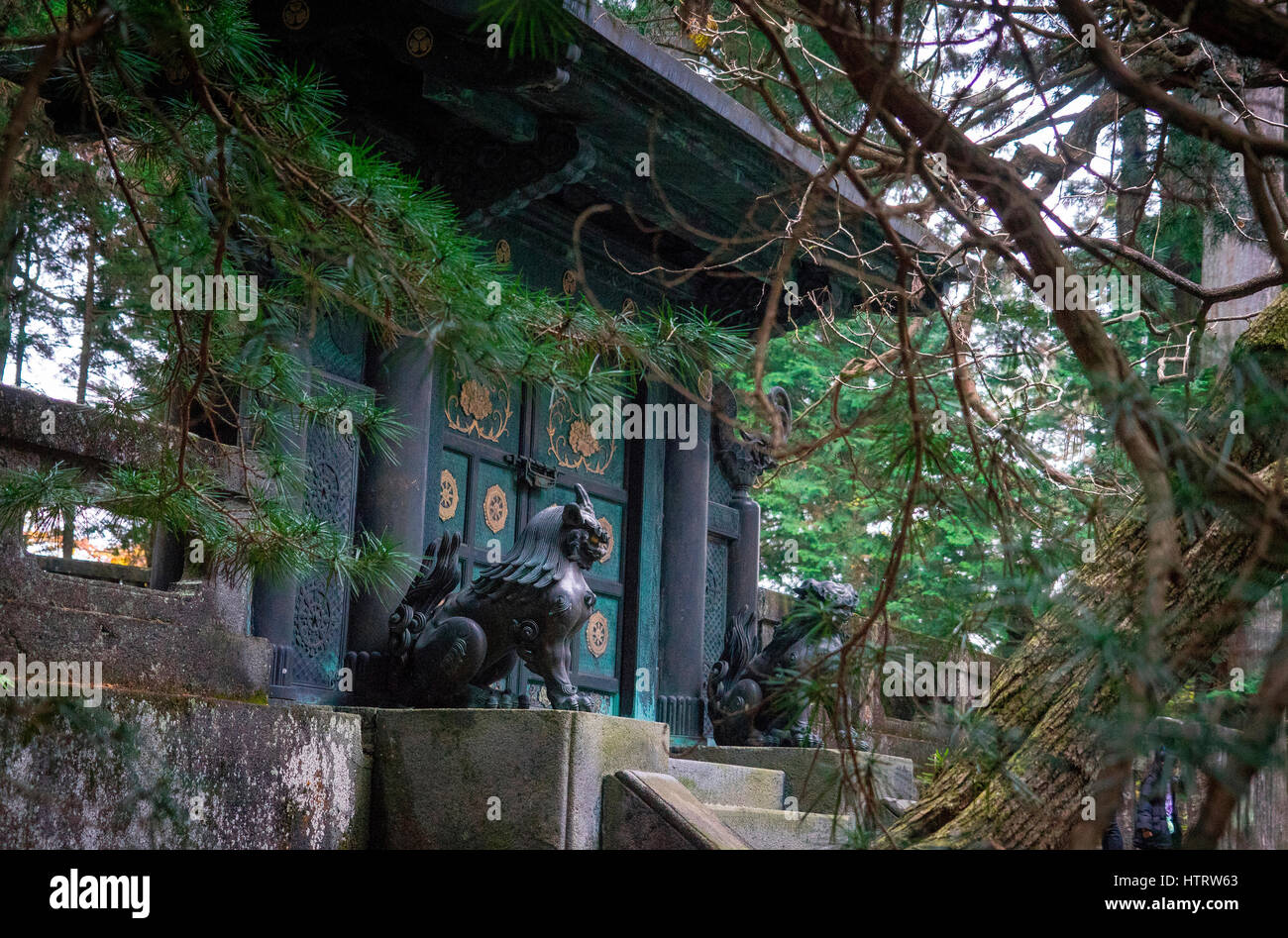 nikko a small town to the north of Tokyo, in Tochigi Prefecture Stock ...