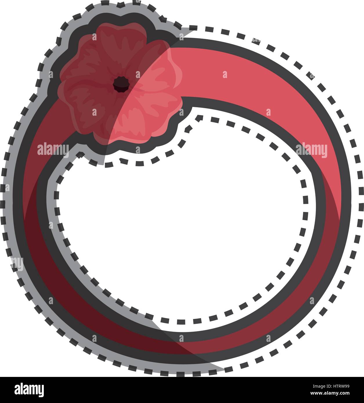 female bow isolated icon Stock Vector Image & Art - Alamy