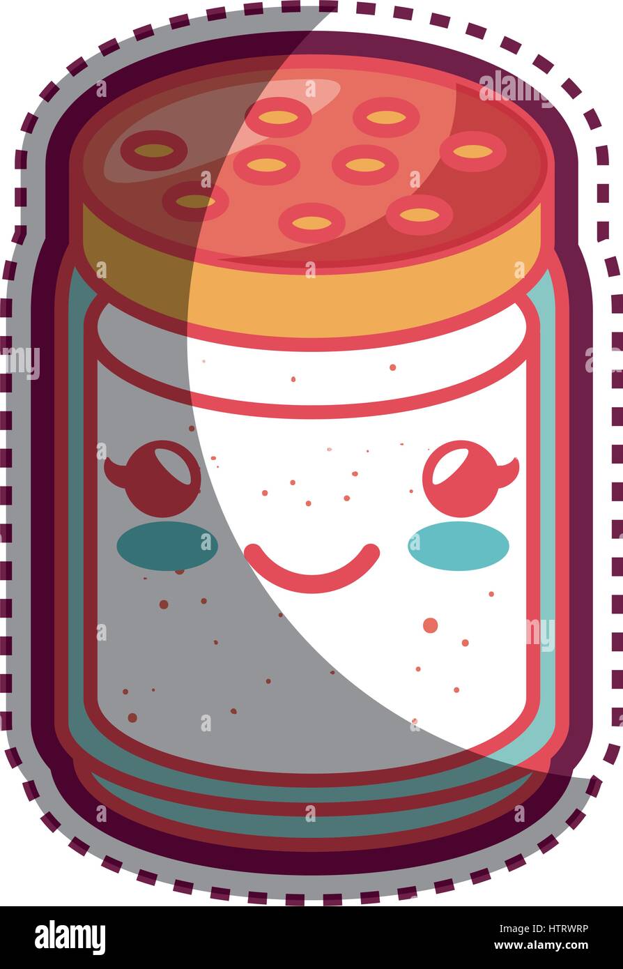 ingredient packing food cartoon character Stock Vector Image & Art - Alamy