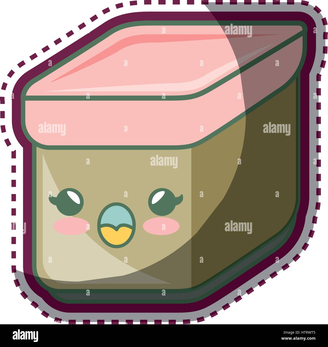 ingredient packing food cartoon character Stock Vector Image & Art - Alamy
