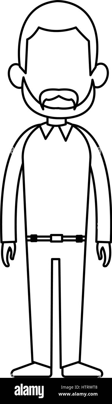 faceless man cartoon icon image Stock Vector Image & Art - Alamy