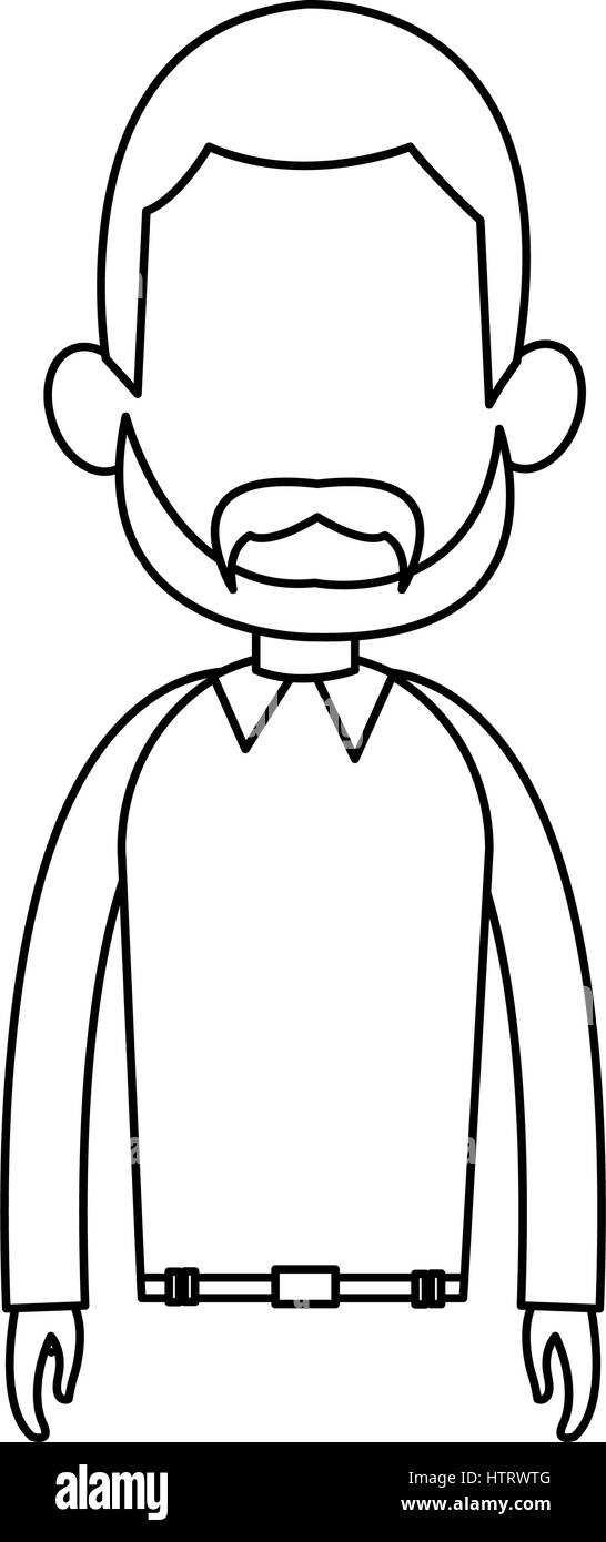 faceless man cartoon icon image Stock Vector Image & Art - Alamy
