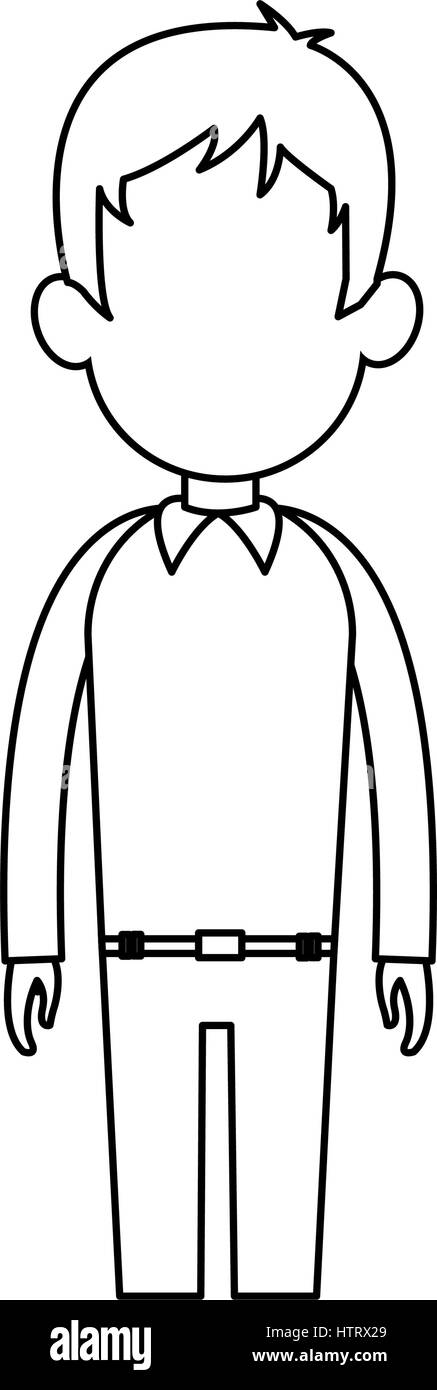 faceless man cartoon icon image Stock Vector Image & Art - Alamy