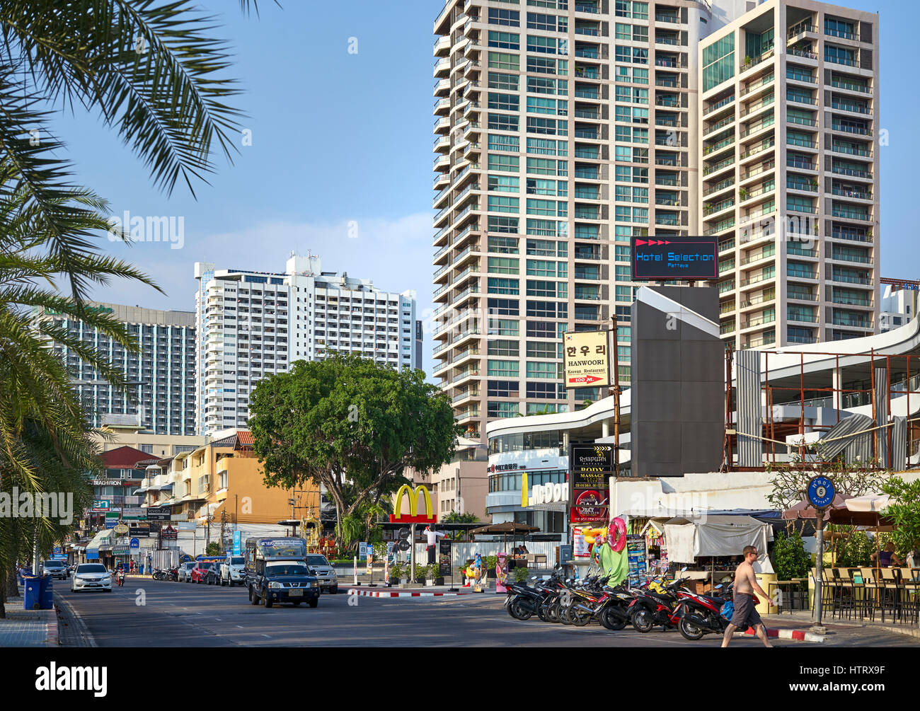 Beach Road Pattaya Stock Photos & Beach Road Pattaya Stock Images - Alamy
