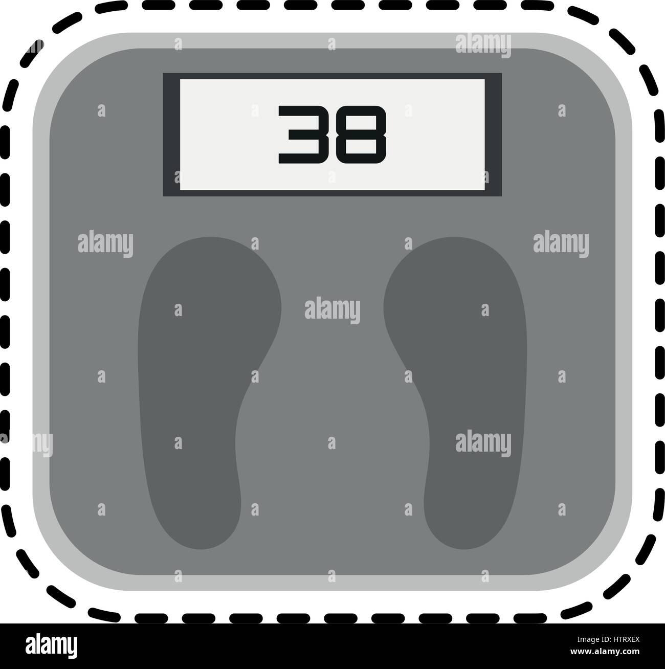weight scale health icon image Stock Vector Image & Art - Alamy