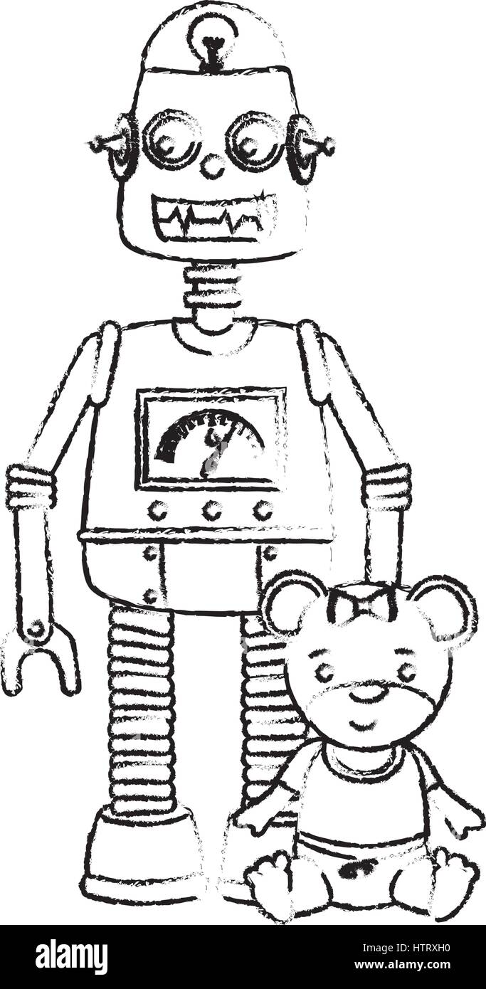 cute plush doll icon Stock Vector Image & Art - Alamy