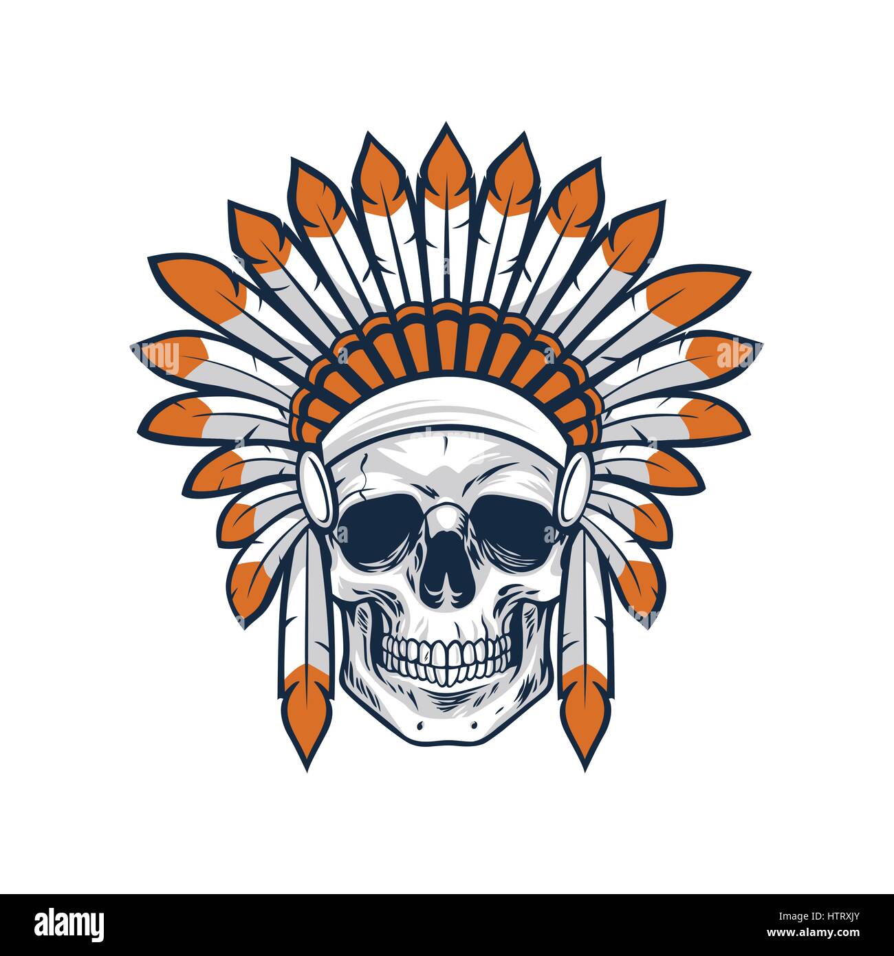 Native american tribe logo Stock Vector Images - Alamy
