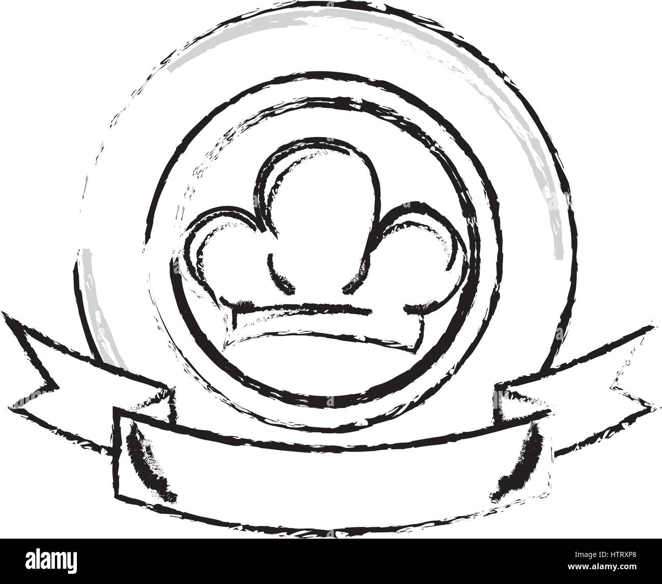 chef hat restaurant emblem Stock Vector Image & Art - Alamy