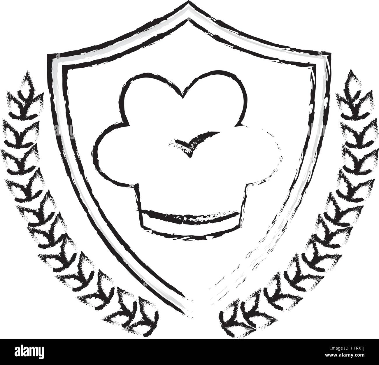 chef hat restaurant emblem Stock Vector Image & Art - Alamy