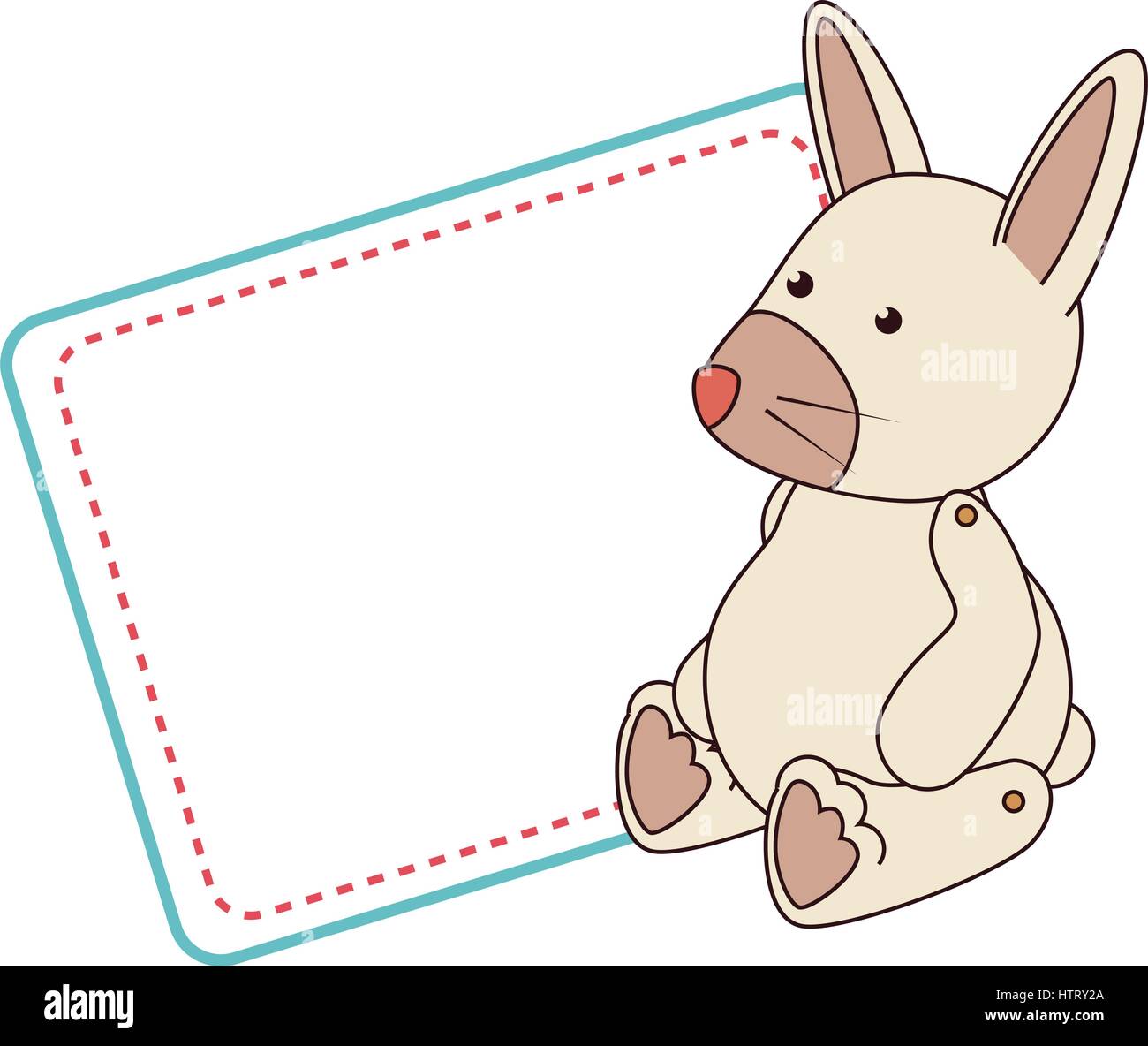 cute plush doll icon Stock Vector Image & Art - Alamy