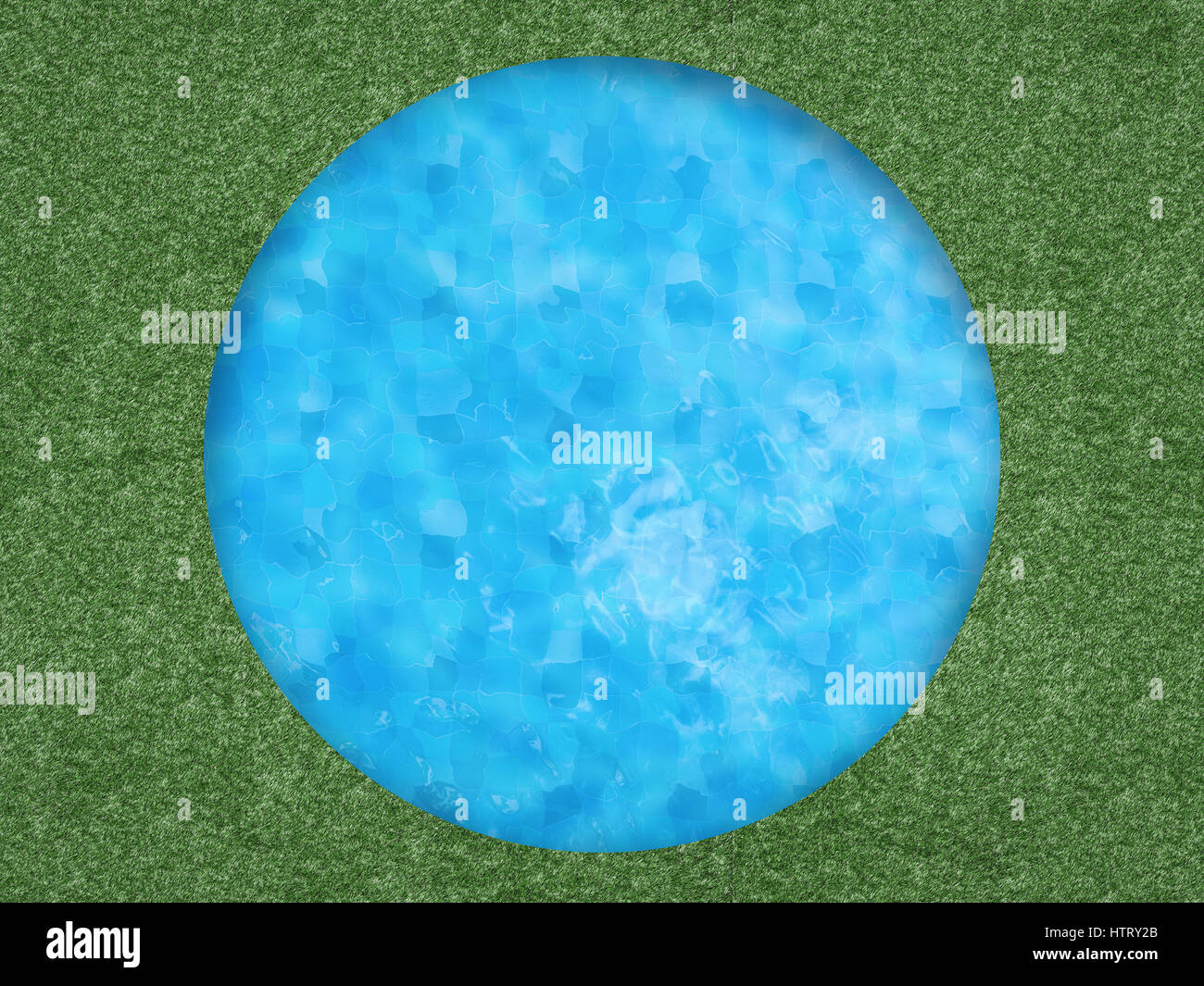 green grass with pool background Stock Photo - Alamy
