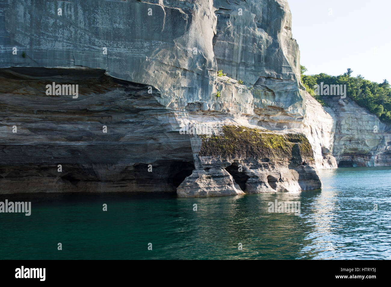 Painted Rocks, Upper Peninsula Michigan Stock Photo - Alamy