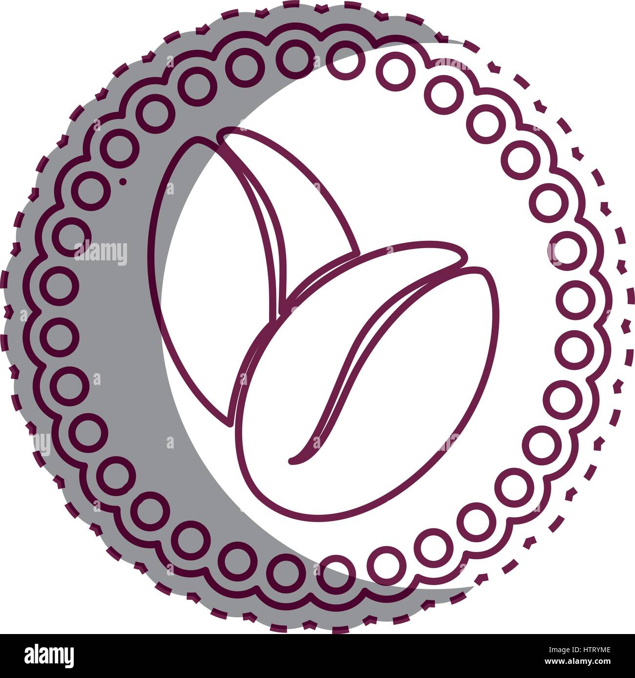 delicious coffee seeds icon Stock Vector Image & Art - Alamy