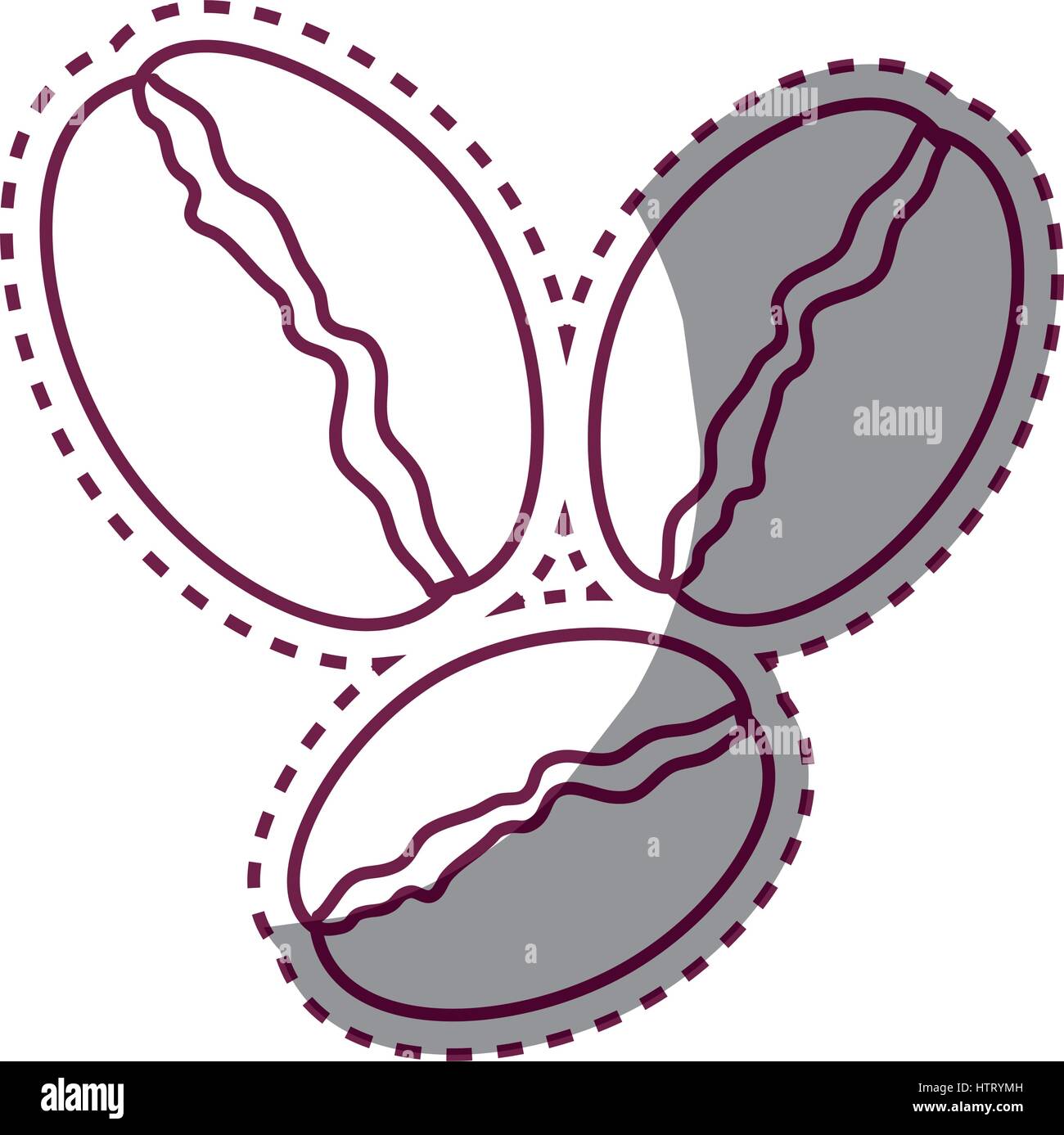 delicious coffee seeds icon Stock Vector Image & Art - Alamy