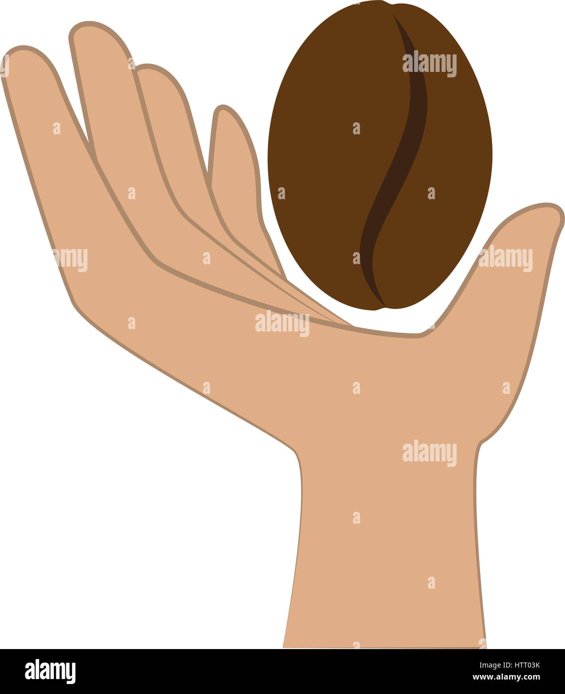 delicious coffee seeds icon Stock Vector Image & Art - Alamy