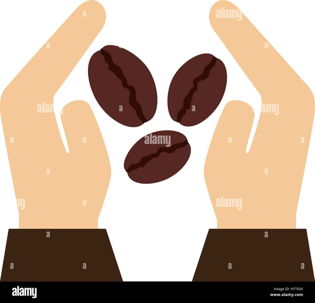 delicious coffee seeds icon Stock Vector Image & Art - Alamy