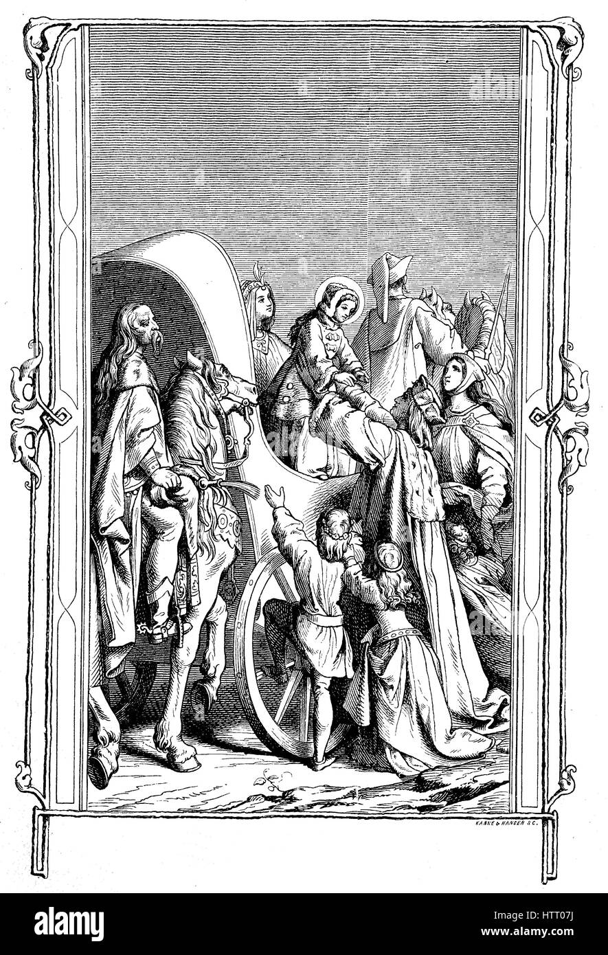 Princess elisabeth of hungary Black and White Stock Photos & Images - Alamy