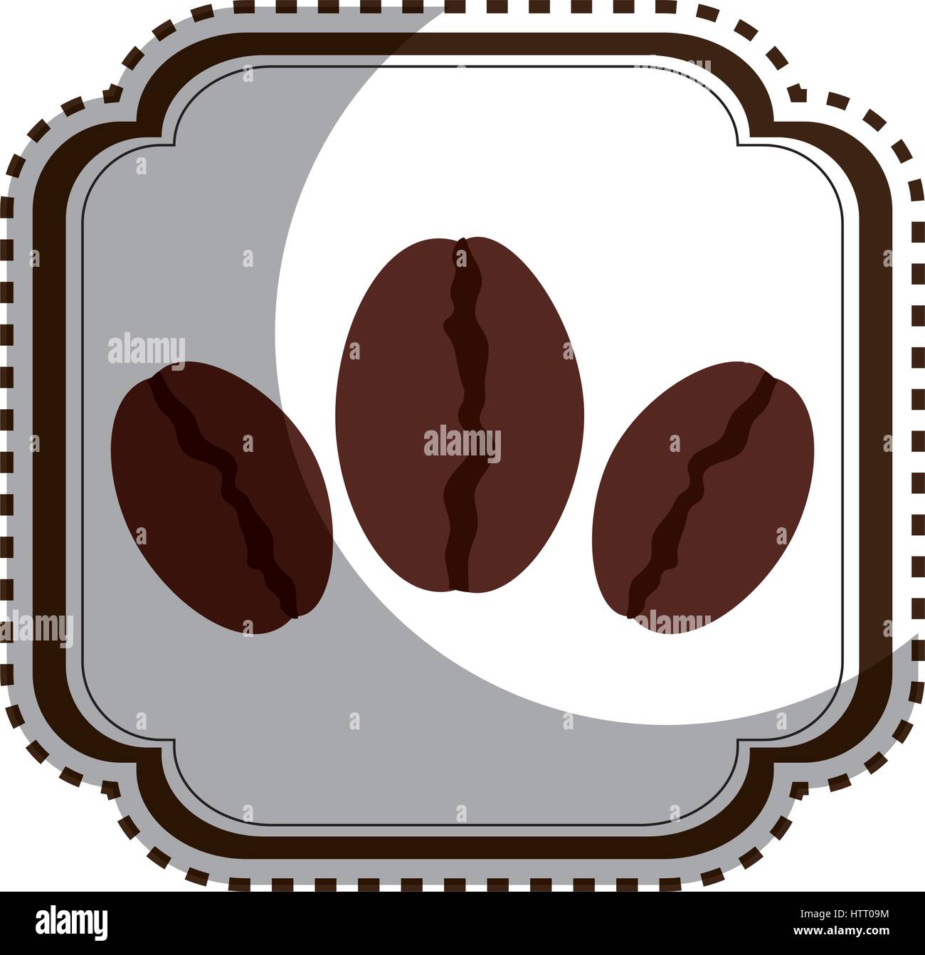 delicious coffee seeds icon Stock Vector Image & Art - Alamy