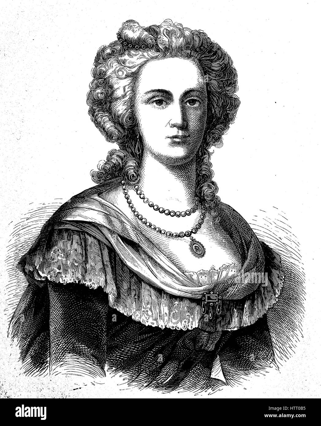 Marie Antoinette, born Maria Antonia Josepha Johanna, 1755 - 1793, was ...