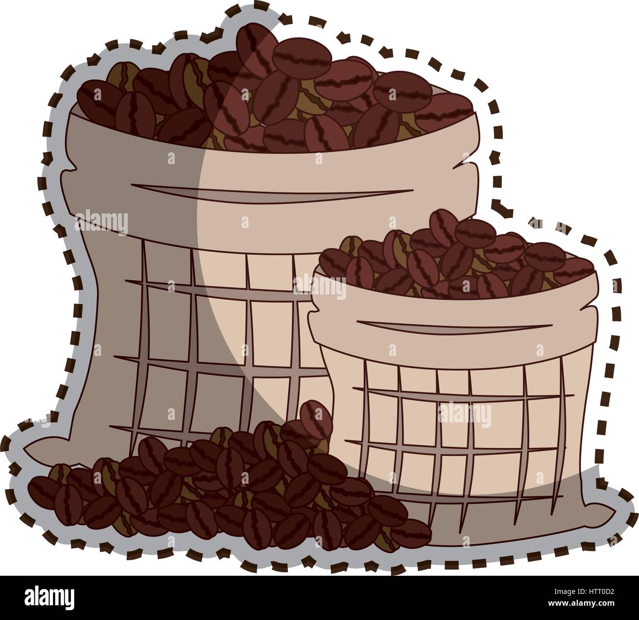 delicious coffee seeds icon Stock Vector Image & Art - Alamy
