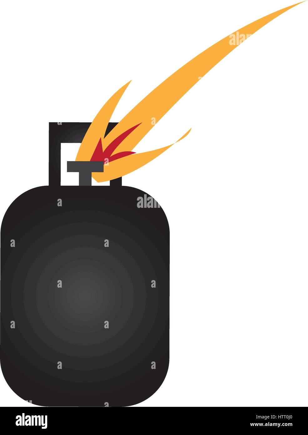 Flame tank Stock Vector Images - Alamy