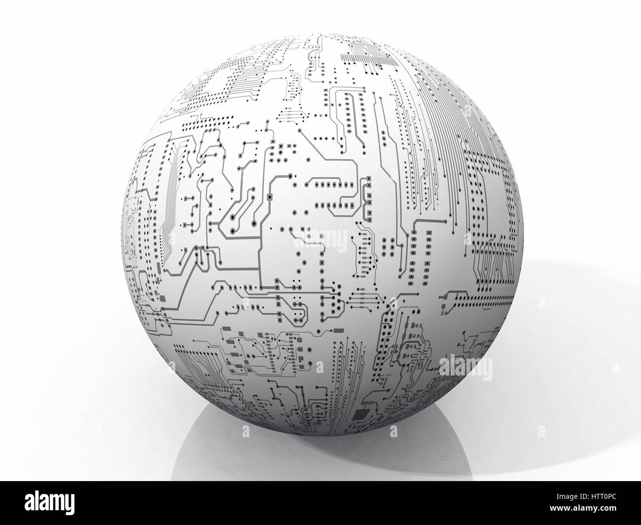 the ball of printed circuit boards Stock Photo - Alamy