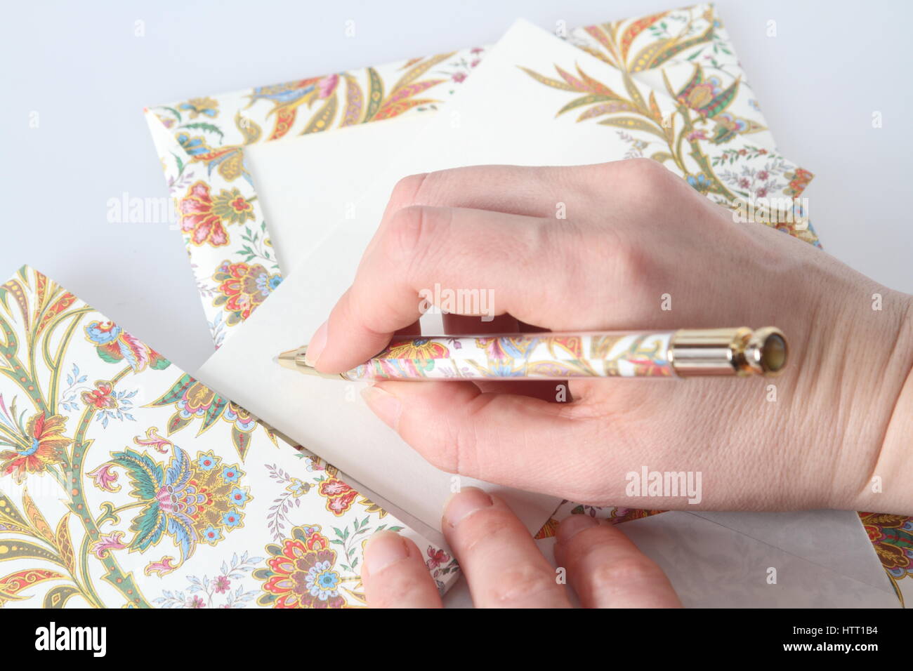 Pen biro desk hi-res stock photography and images - Alamy