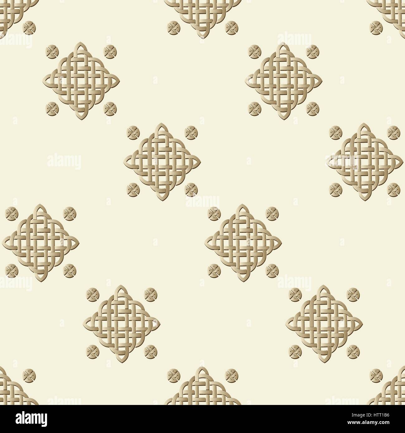 Celtic knot seamless pattern Stock Vector Image & Art - Alamy